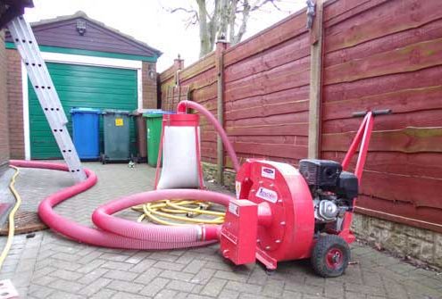 Cavity Extraction - Removal of cavity wall insulation materials